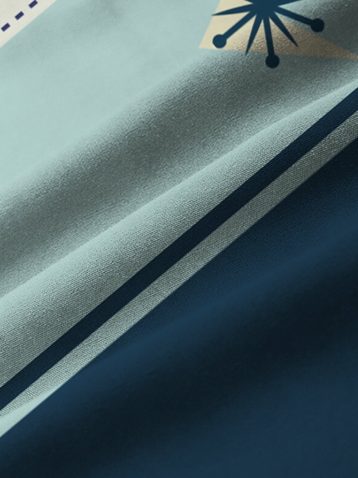 Royaura 50s Retro Bowling Shirts Geometric Art Oversized Striped ...