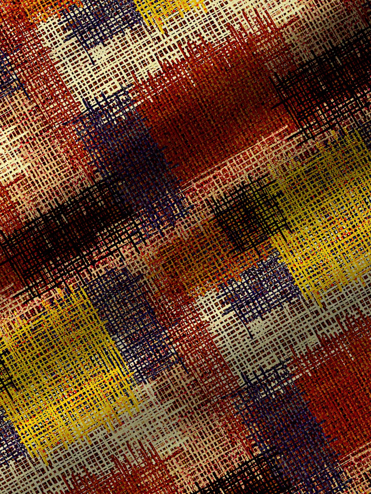 Royaura Geometric Art Texture Men's Casual Long Sleeve Shirt Stretch ...