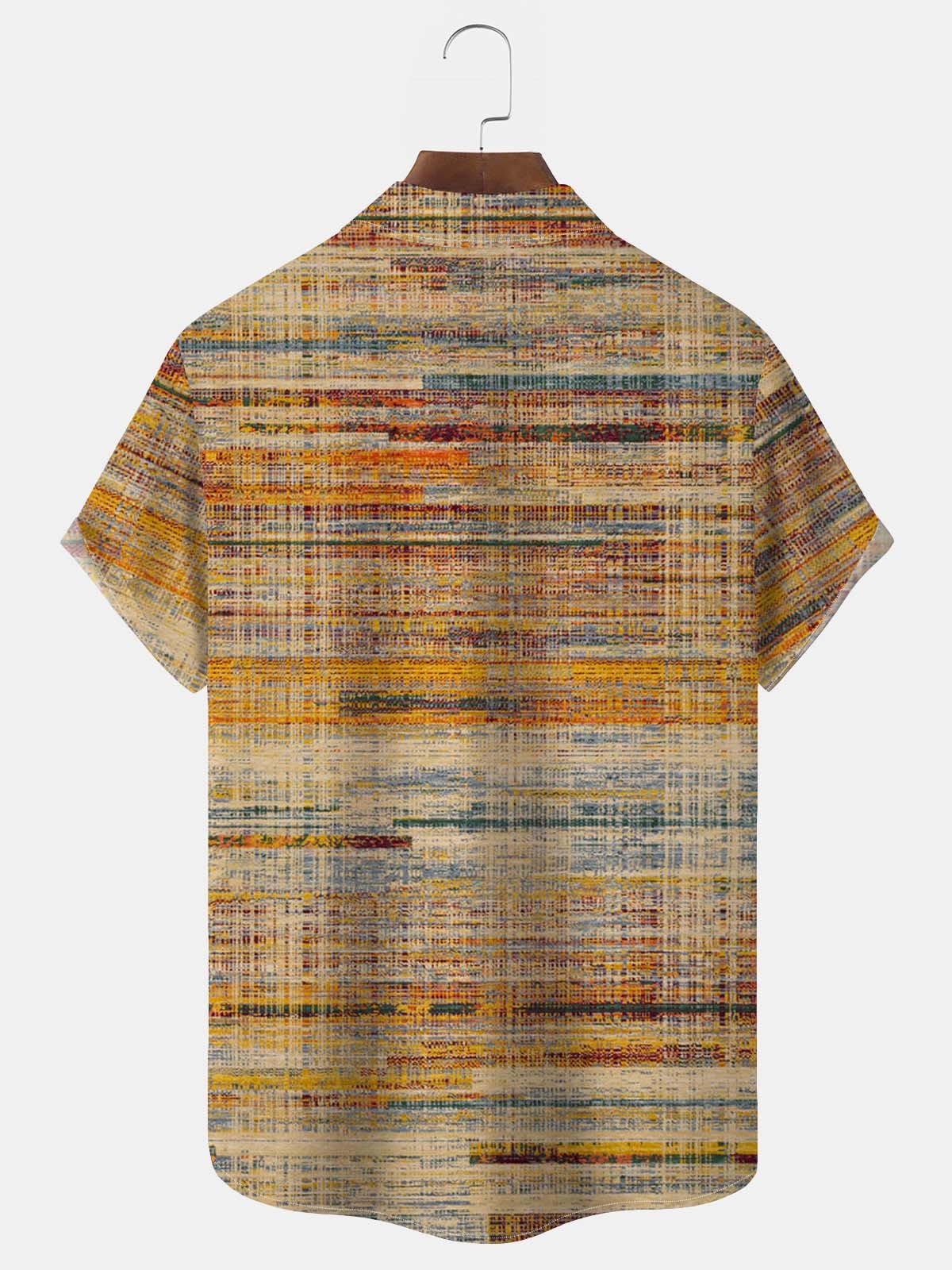 Royaura® Cotton Linen 50's Men's Aloha Shirts Mid Century Retro ...