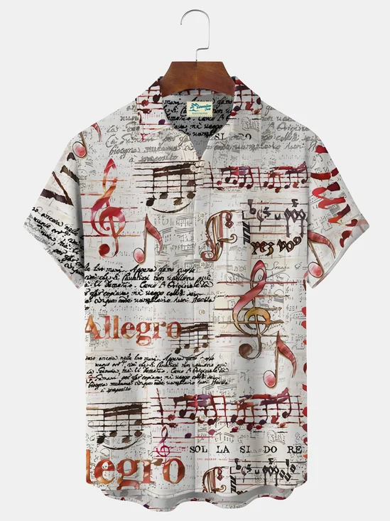 Vintage Men's Musical Shirts, Easy Care Musical Shirts For Sale ...